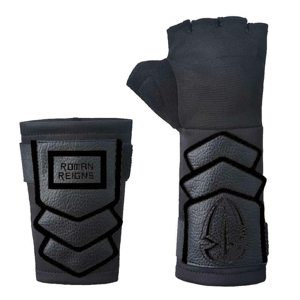 Roman Reigns WWE Superman Punch Glove Wristband Set Black - Walmart.com