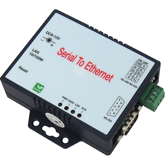 1-Port RS-232/422/485 Ethernet to Serial Device Server - Walmart.com ...