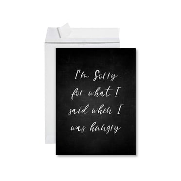 Koyal Wholesale Funny I'm Sorry Jumbo Card I'm Truly Sorry Blank I'm ...
