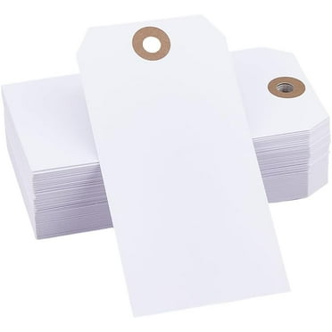 perfeclan 100Pcs Gift Tags with String Gift Hanging Label Tags with ...