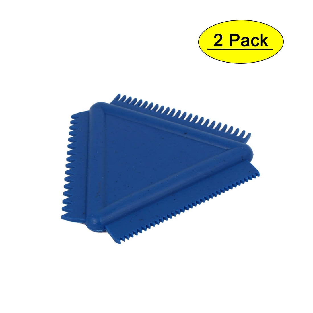 Unique Bargains MS14 Wall Art Rubber Wood Graining Tool Triangular ...