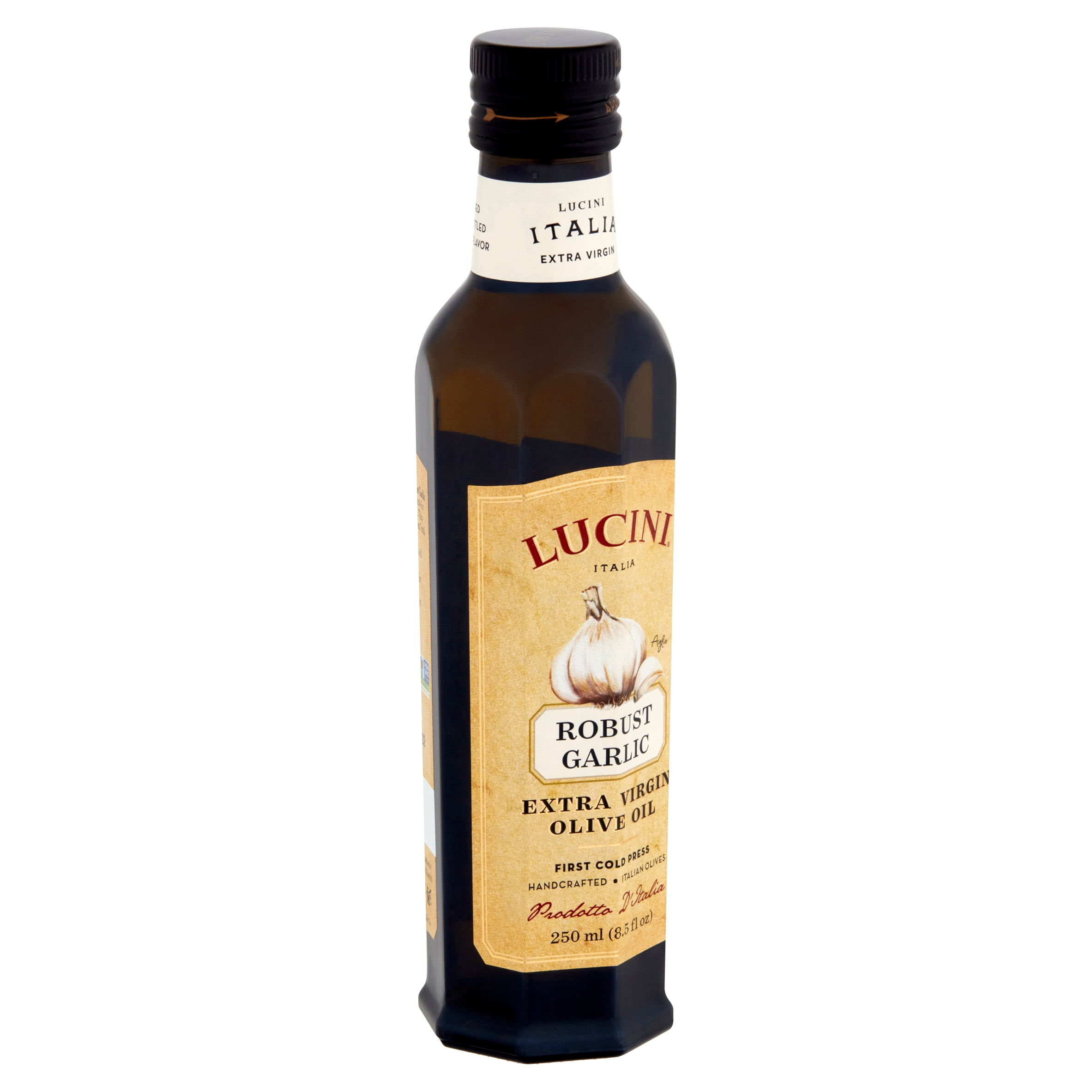Lucini Robust Garlic Extra Virgin Olive Oil, 8.5 fl oz - Walmart.com ...
