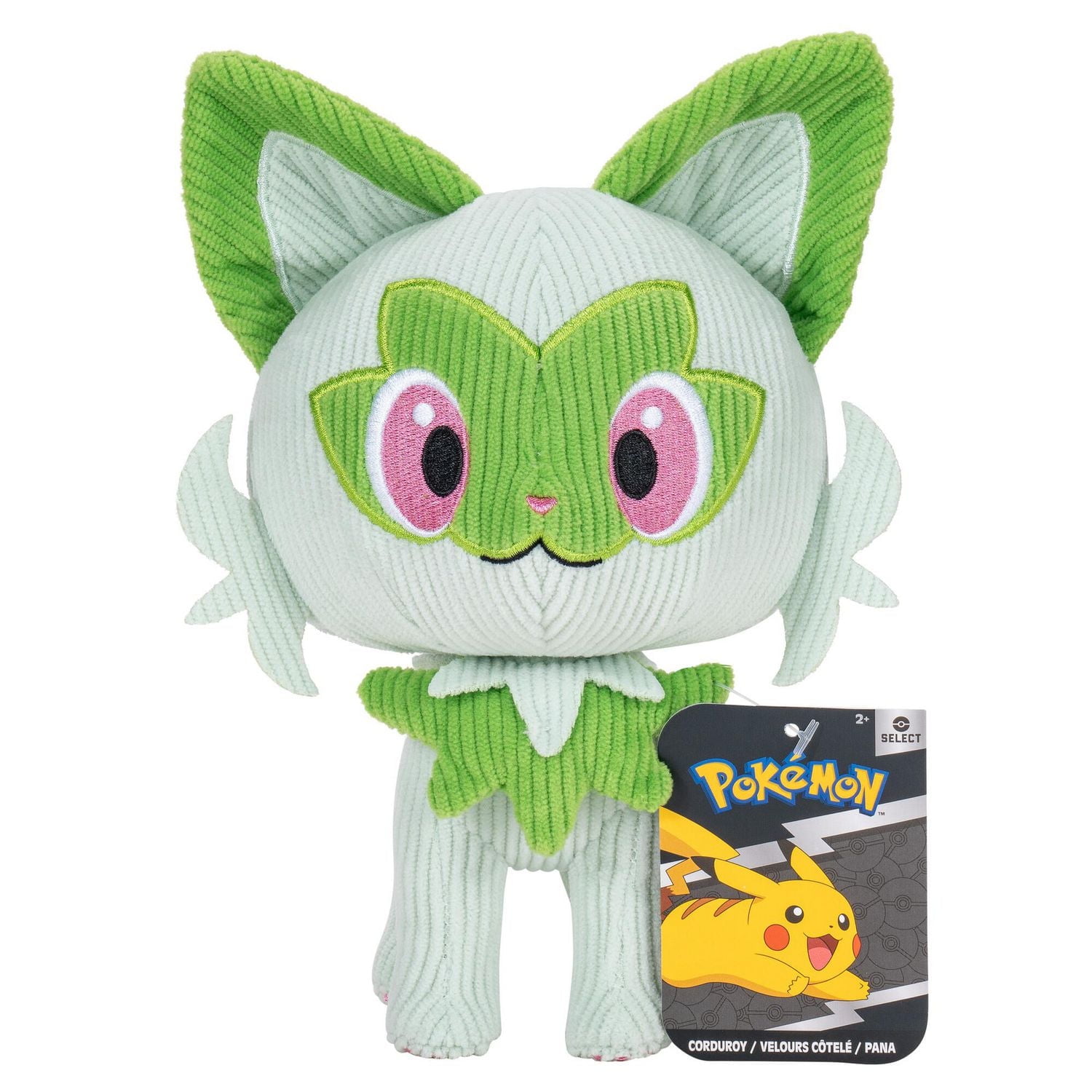 Click here for Pokémon Select 8 Plush - Corduroy Sprigatito prices