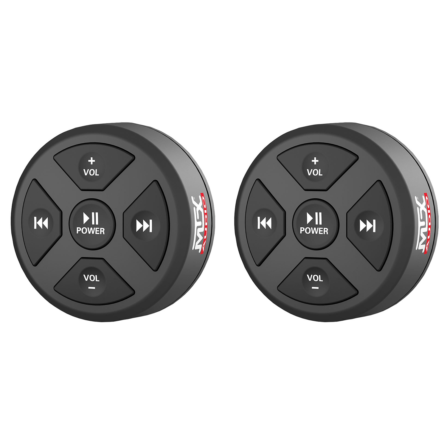 MTX MUDBTRC Universal Boat Motorcycle BT Receiver & Remote Control (2 ...