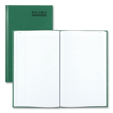 Rediform, RED56111, Emerald Series Account Book, 1 Each, Green ...