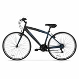 Hyper Bicycles 700c Men's Spin Fit Hybrid Bike, Adults Ages 14+, Black ...