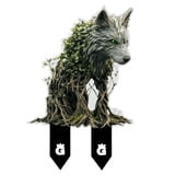 Gmogad 2D Acrylic Forest Elf Deer Garden Stake - Weatherproof Outdoor ...