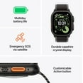 Restored Apple Watch Ultra 3 - GPS + Cellular - 49mm Black Titanium ...