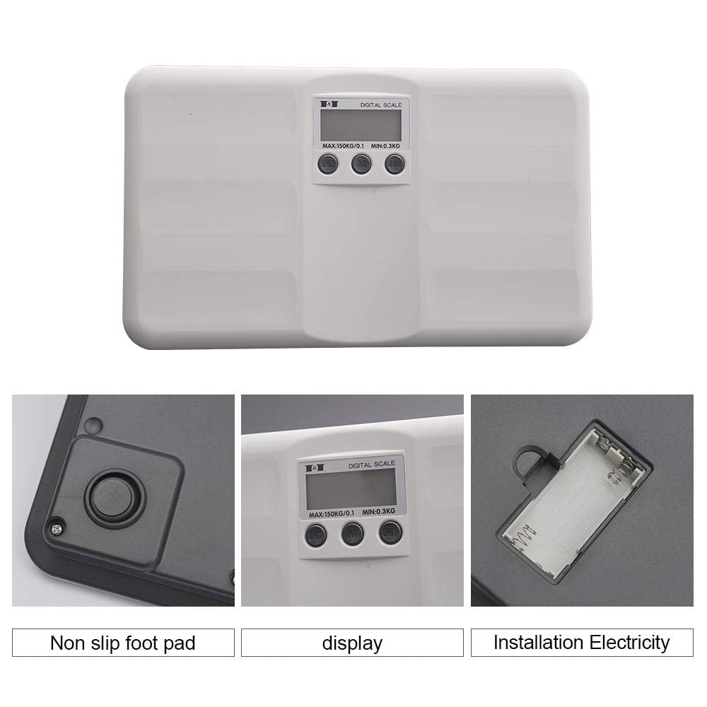 Miumaeov Weight Scale LCD Digital Electronic High Precision Human Body ...