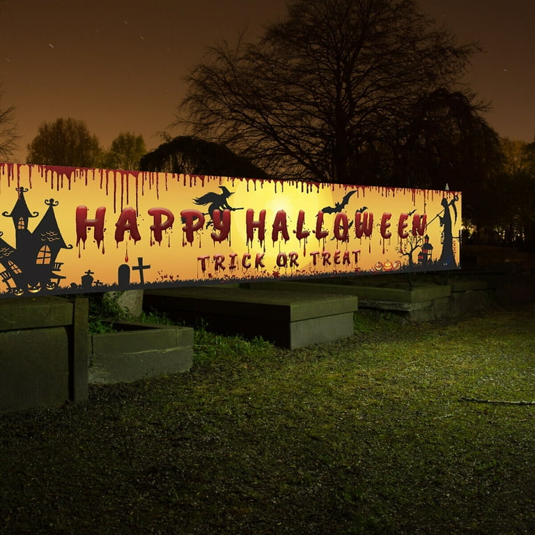 Bloody Happy Halloween Signs