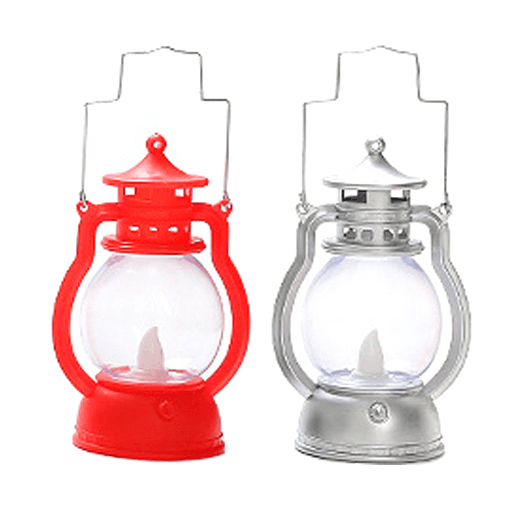 Mini Lanterns 2-Pcs LED Small Lanterns Indoor Lanterns Decorative ...