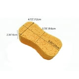 Blukids Large Bug Scrubber Sponge- Reusable Car Bug & Tar Remover ...