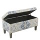 HomePop Large Decorative Storage Bench, Multiple Colors - Walmart.com