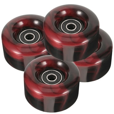 3WHYS 52mm 102A Set Of 4 Graphic Skateboard Wheels (White) - Walmart.com