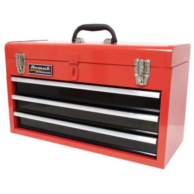 21 Inch Red 3 Drawer Toolbox - Walmart.com