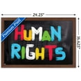 Human Rights Wall Poster, 14.725" x 22.375", Framed - Walmart.com
