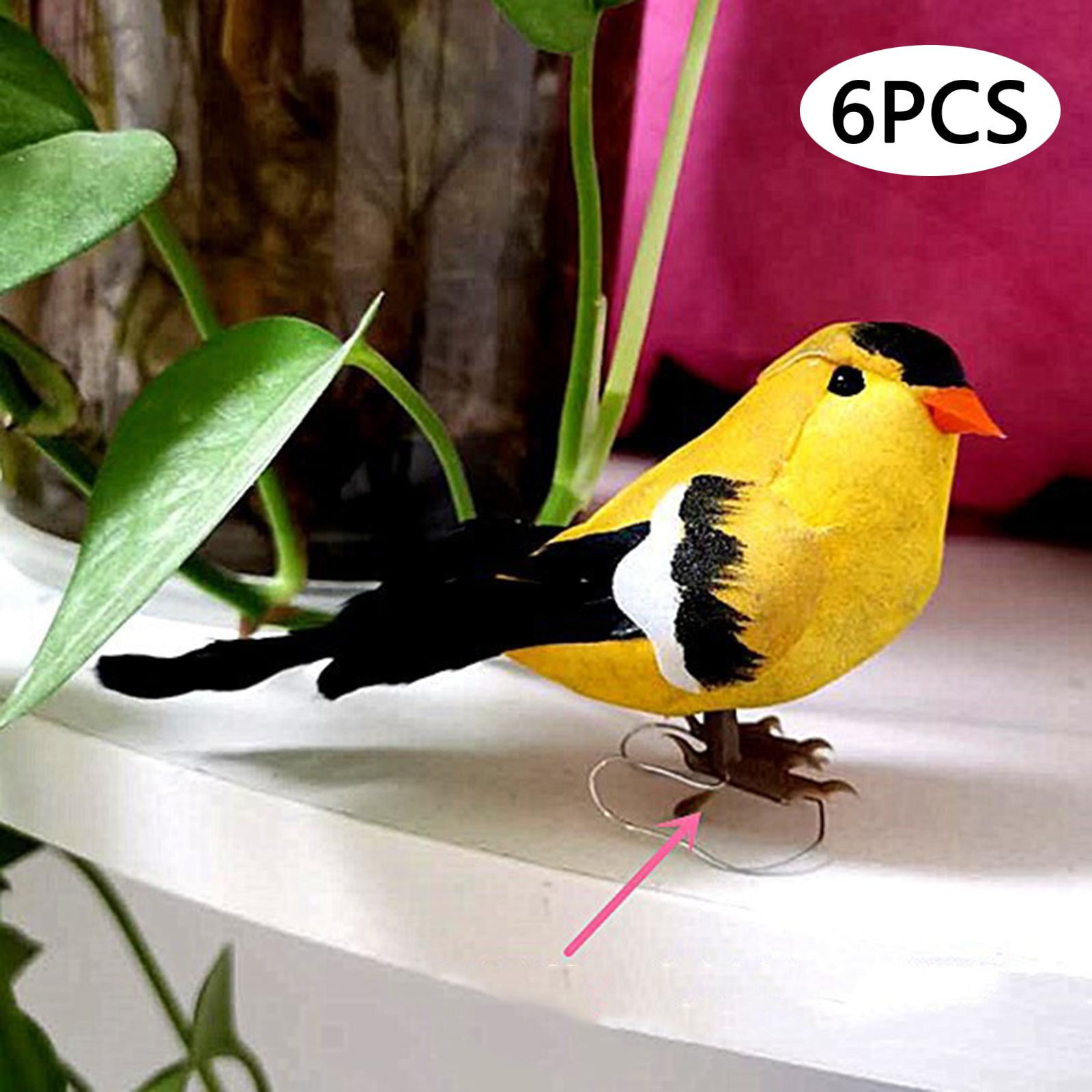 Simulation Foam Bird Feather Ornaments DIY Artificial Crafts for ...