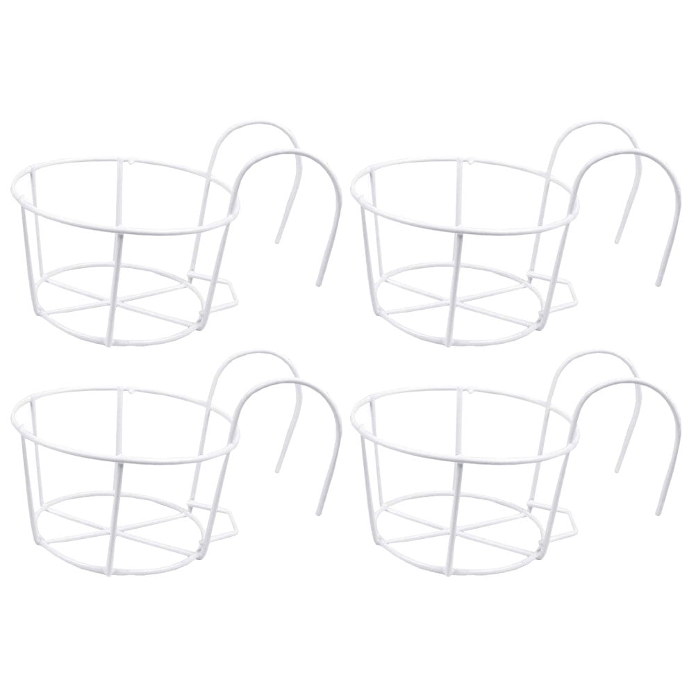 Click here for Ounona 4pcs Hanging Planters For Railings Balcony... prices