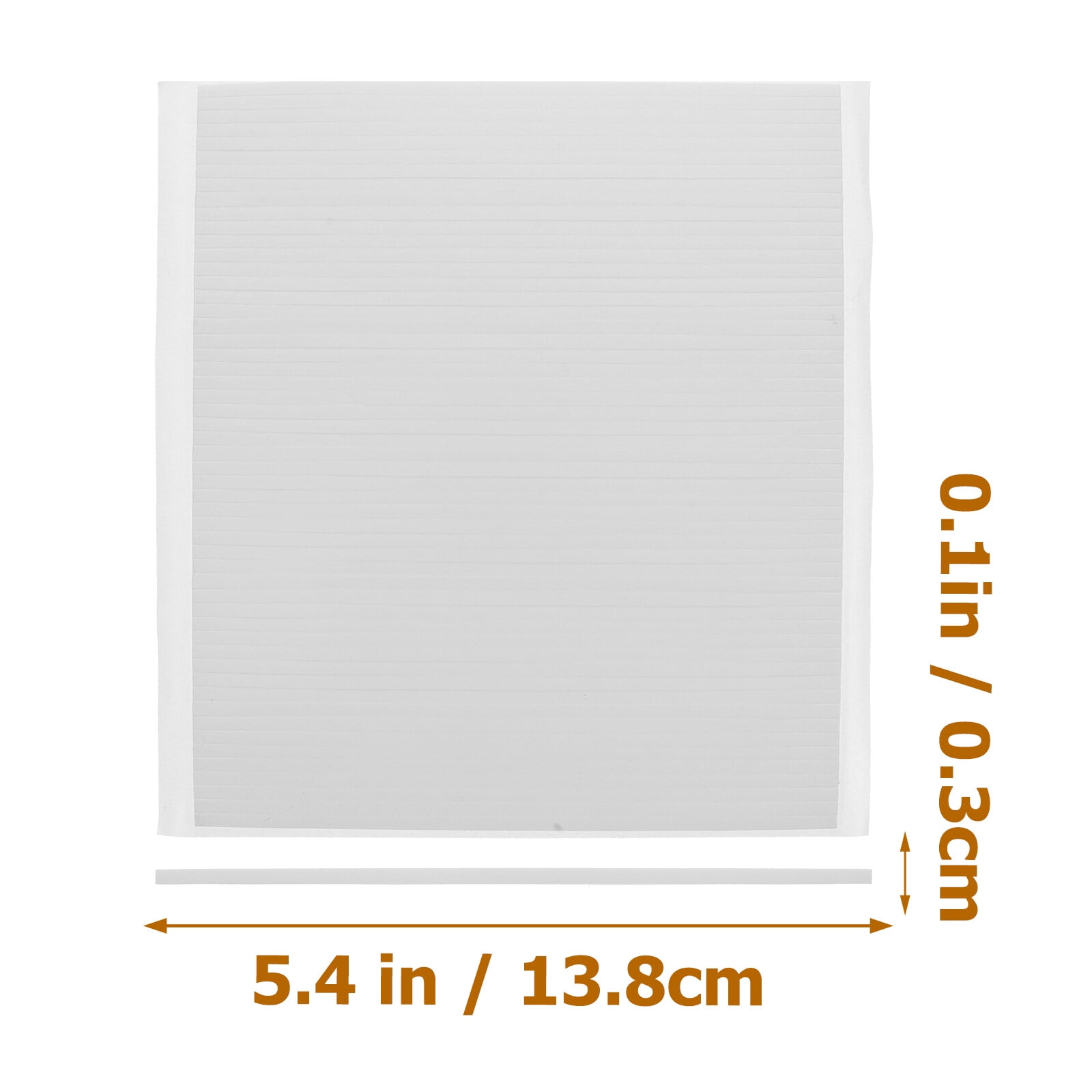 6 Sheets Sticky Foam Sheets Double Sided Adhesive Foam Sticky Strips ...