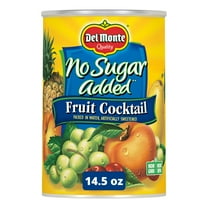 Del Monte Peaches Fruit Cocktail, Canned Fruit in Heavy Syrup, 15.25 oz ...