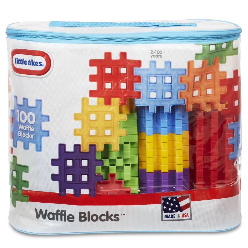 Little Tikes Waffle Blocks 100pc. Bag - Walmart.ca