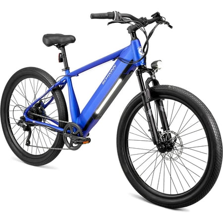 Schwinn Marshall Adult Electric Hybrid Bike, Step-Thru and Step Over ...