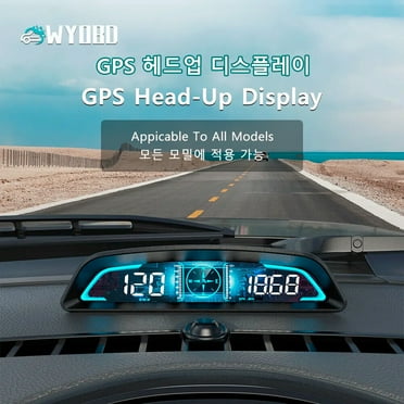 Digital OBD2 GPS Speedometer, EEEkit Car Hud Head-Up Display, Dual ...