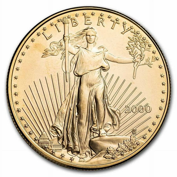 2026 1/2 oz American Gold Eagle Coin BU - Walmart.com