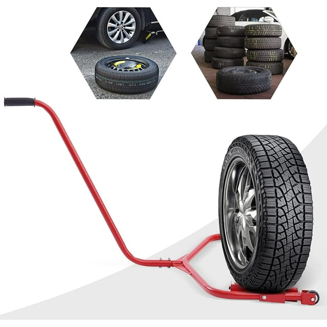 Miumaeov Tire Dolly 176 LBS Load Capacity Wheel Dolly Truck Tire Wheel ...