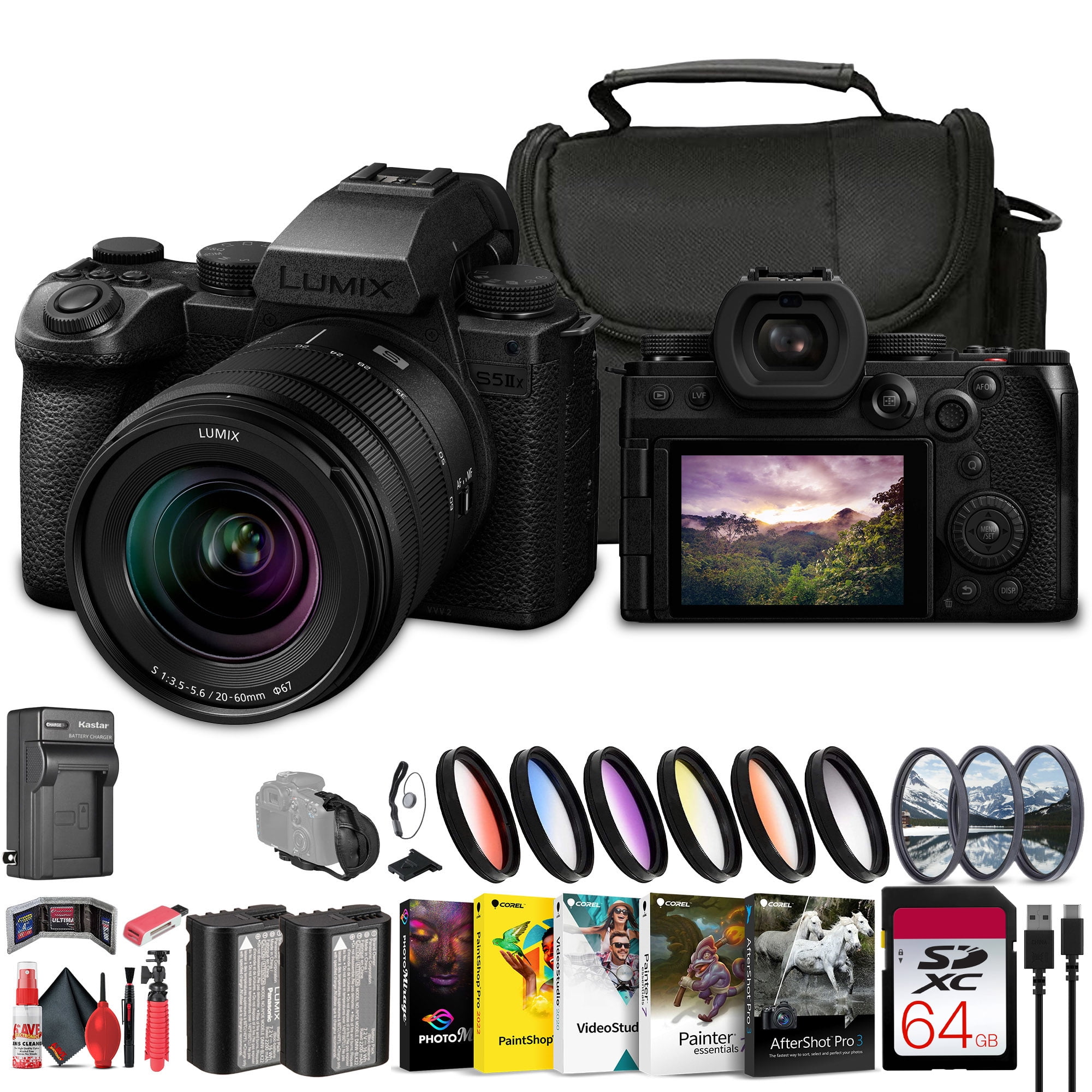 Click here for Panasonic Lumix S5 Iix Mirrorless Camera With 20-6... prices