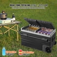 Chateauy Large Volume Split Temperature Car Refrigerator Box - Walmart.com