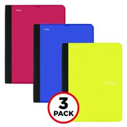 Five Star 11" Composition Book with Pocket: 80ct, CR, Red - Walmart.com