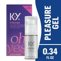 K-Y Yours & Mine Couples Lubricant, Sensations Enhancer, Dual Action, 3 ...