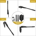 Survival Shovel, (28.3'') Camping Folding Shovel, Military Spade ...