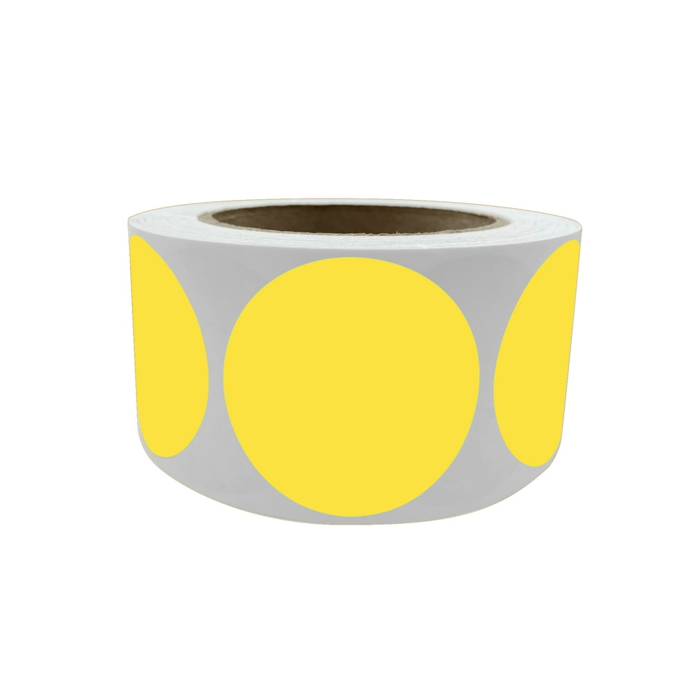 Royal Green Colored dot Stickers 2 inch Diameter Color Coding Labels in ...