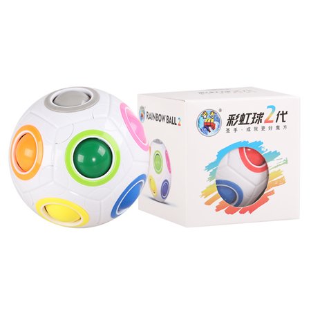 Magic Rainbow Ball Creative Colorful Magic Cube Puzzle Toy For Children ...