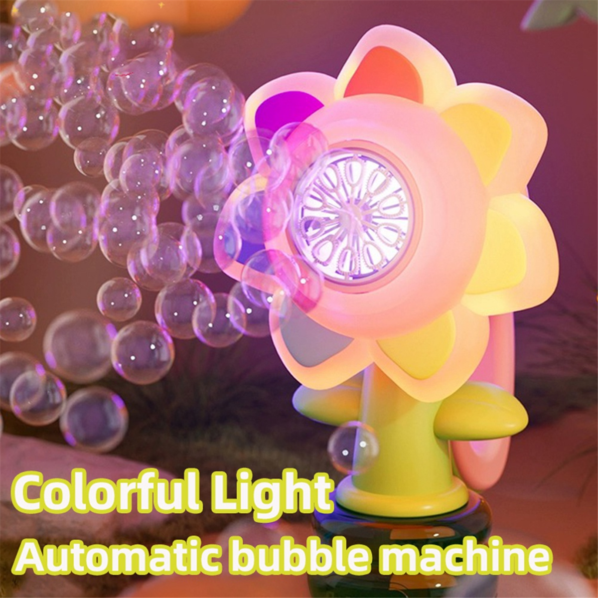 Click here for Unbranded Sunflower Dancing Bubble Machine  Swing... prices