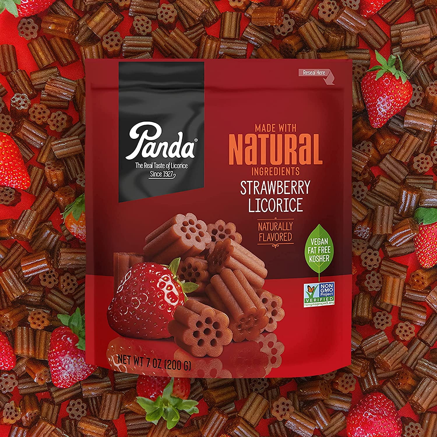 Panda Strawberry Licorice -- 7 oz Pack of 3 - Walmart.com