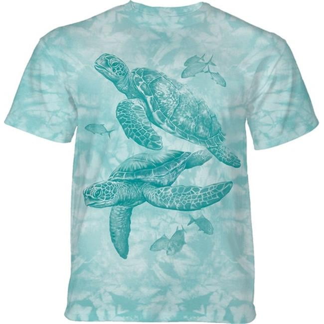 Green Monotone Sea Turtles Youth Classic Tee - Small - Walmart.com
