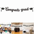 ANXPTIME Large Congrats Grad Sign For Photo Backdrops Graduation Party ...