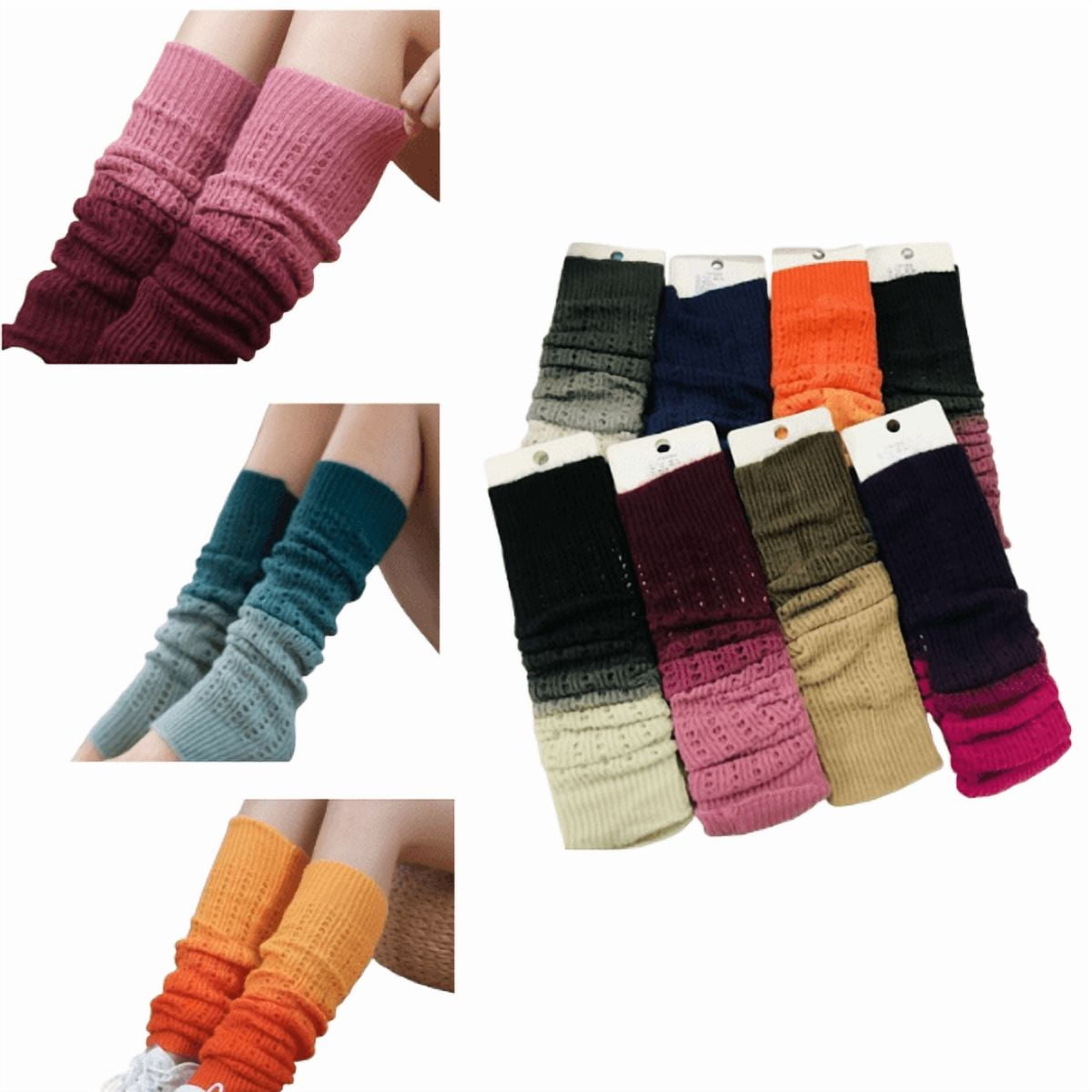 Click here for Essentials Hub Ice Figure Skating Gradient Socks L... prices