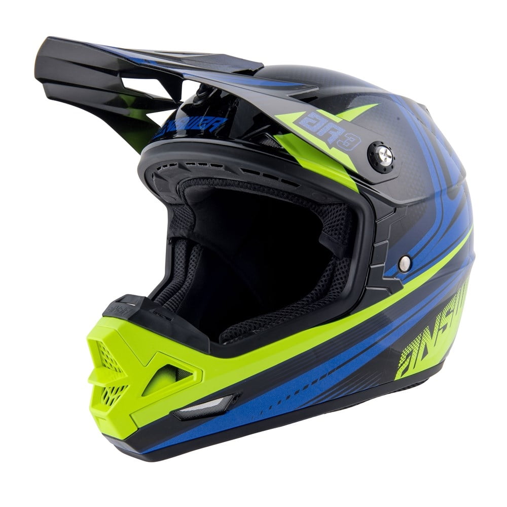 Answer Racing 2019 AR3 Charge Helmet - Black/Hyper Acid - Small ...