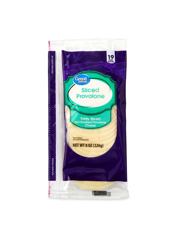 Sliced Provolone Cheese in Cheese - Walmart.com