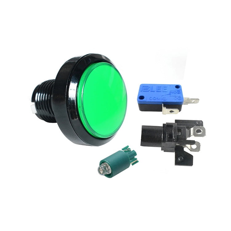 Arcade 45MM Round Panels Push Buttons Illuminated LED Light With ...