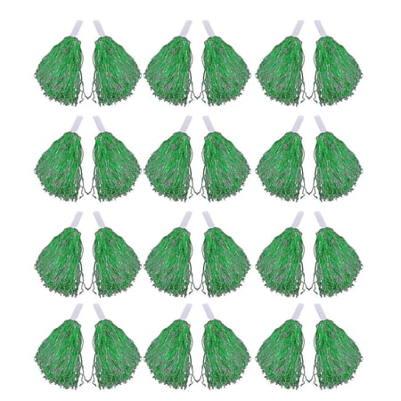 24 Pack Cheerleading Pompoms Adult Kids Cheerleading Party Green ...