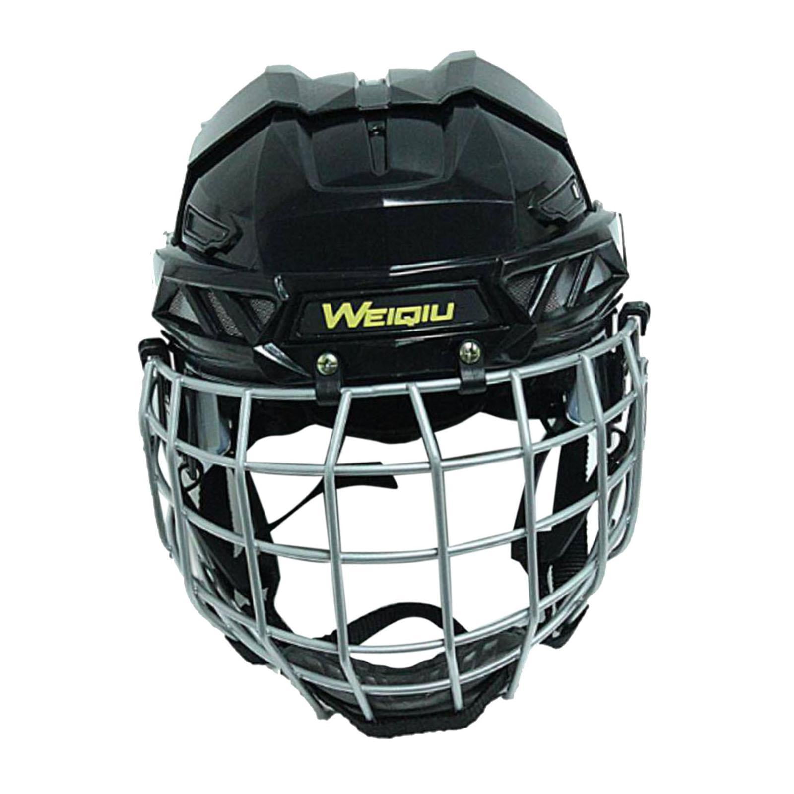 Click here for Baohd Hockey Helmet Black With Chinstrap Ice Skate... prices