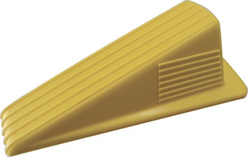 Shepherd Hardware 3763 Heavy Duty Jumbo Rubber Door Wedge, Yellow ...