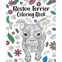 Bull Terrier Coloring Book: Bull Terrier Painting Page, Animal Mandala ...