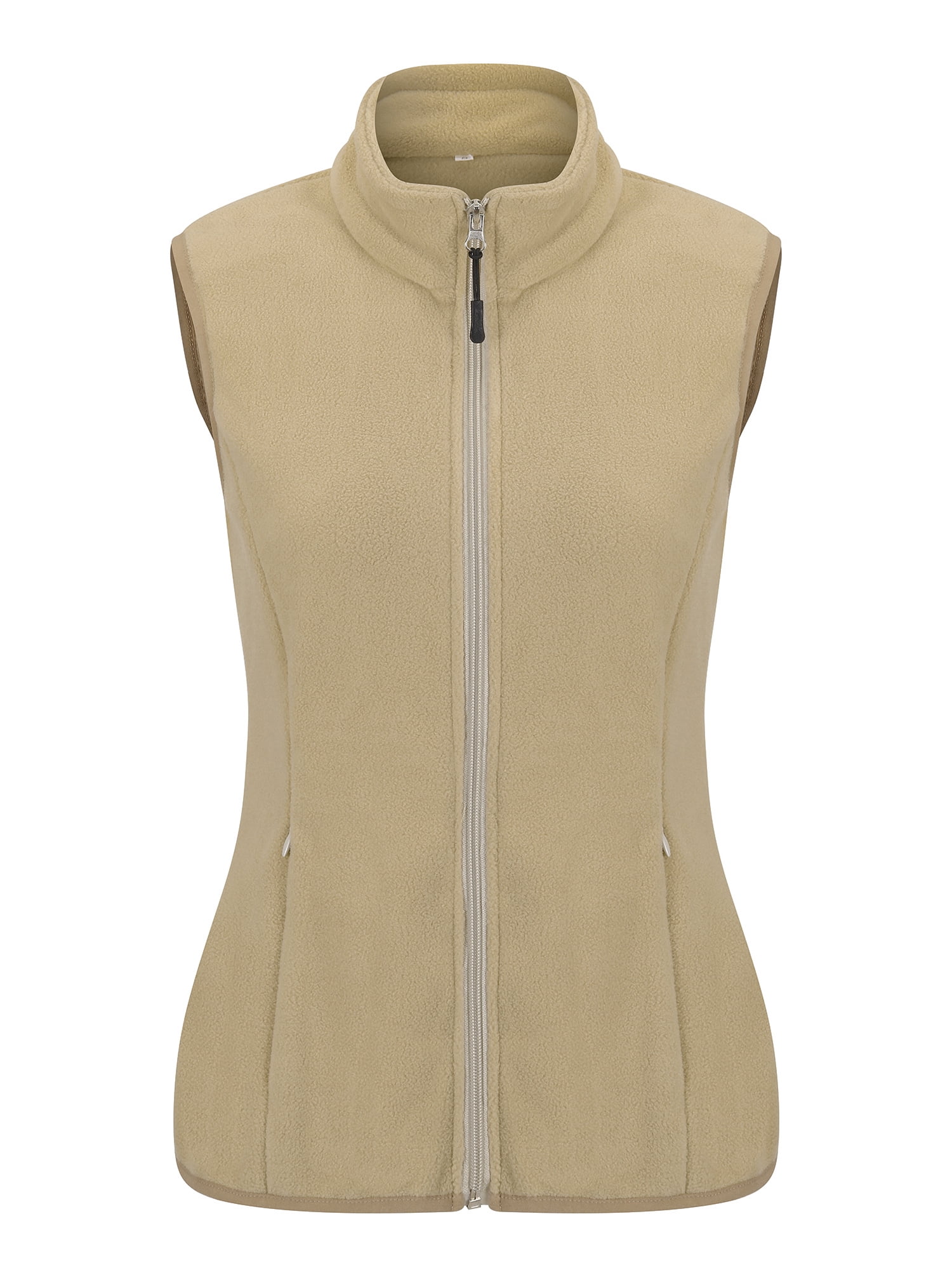 LELINTA Women Fleece Vest Ultra Soft Sleeveless Classic Fit Full Zip up ...