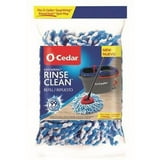 O-Cedar Easy Wring Rinse Clean 8 in. W X 2 in. L Wet Microfiber Mop ...